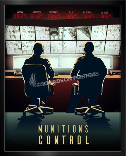 363d TRS Munitions Control - Squadron Posters