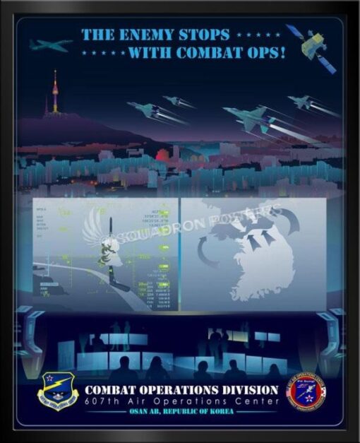 South Korea 607th AOC COD - Squadron Posters