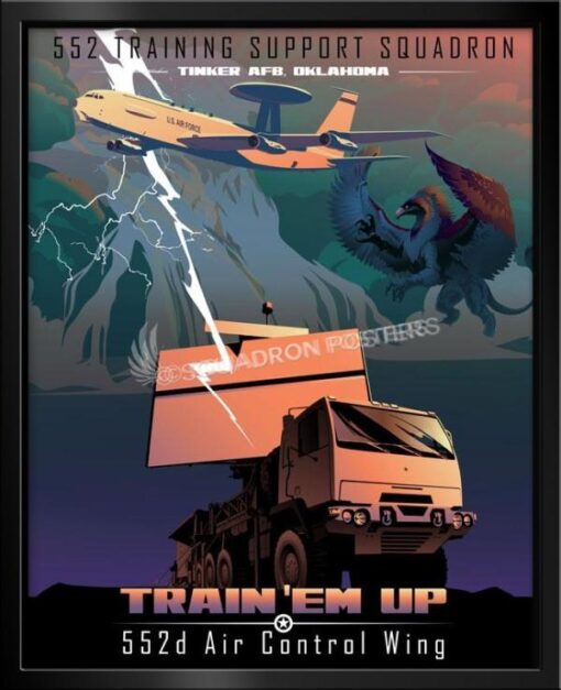 Tinker AFB 552d TRSS - Squadron Posters