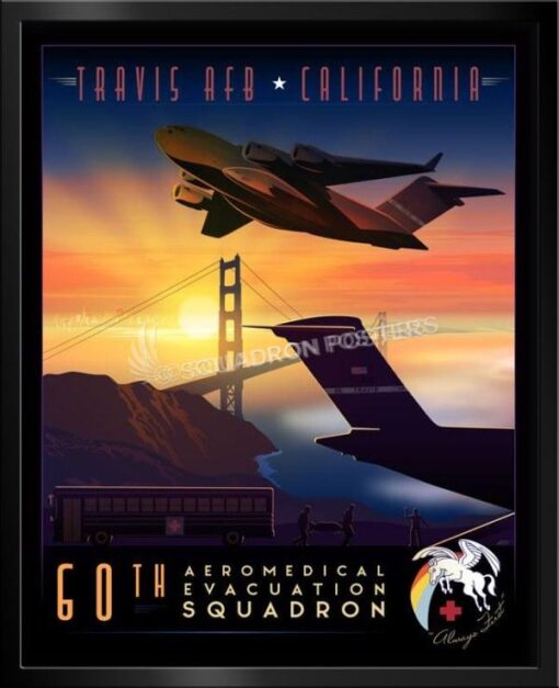 Travis AFB 60th AES - Squadron Posters