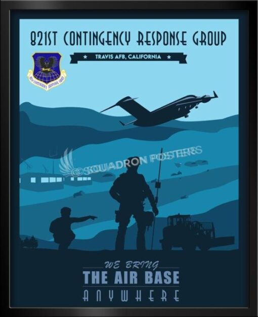 Travis AFB 821st CRG - Squadron Posters
