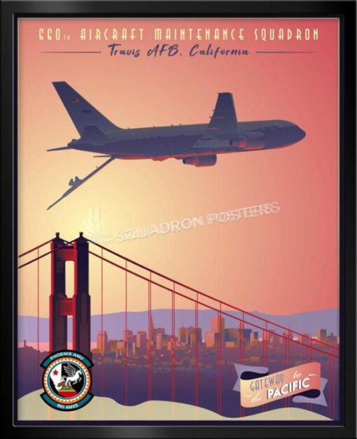Travis AFB 660th AMXS - Squadron Posters
