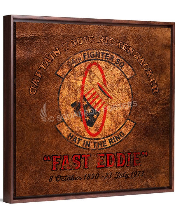 Leather Bomber Jacket Style – Custom Patch Art - Squadron Posters