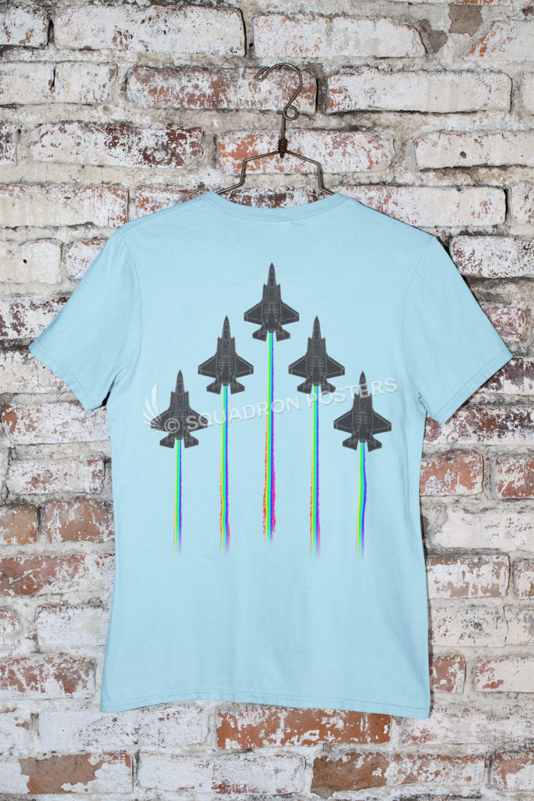 F-35 Pride Shirt - Squadron Posters