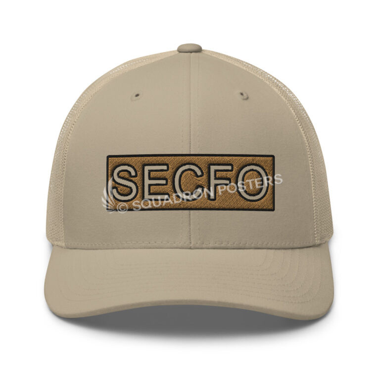 SECFO hat - Squadron Posters