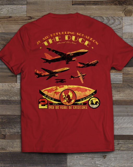 2d Air Refueling Squadron Shirt - Squadron Posters