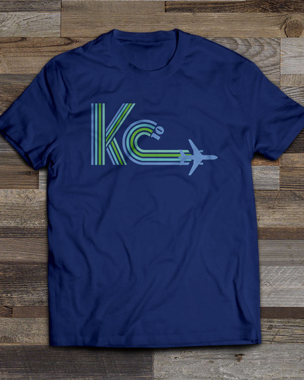 KC-10 Skywriting Retro T-Shirt - Squadron Posters