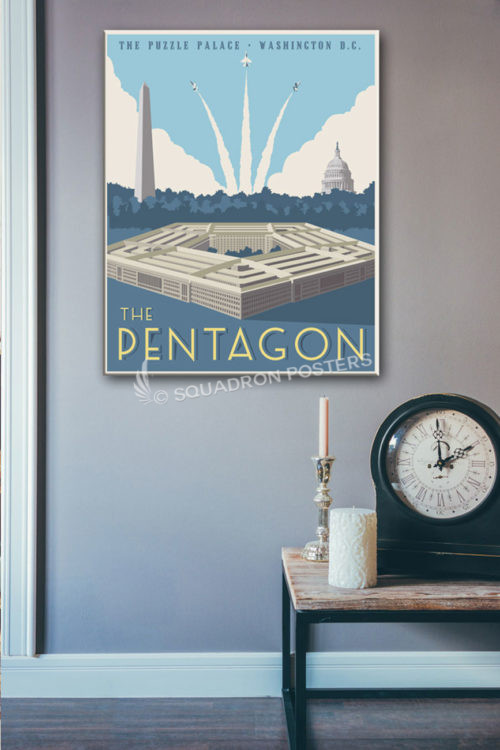 The Pentagon Poster Art - Squadron Posters